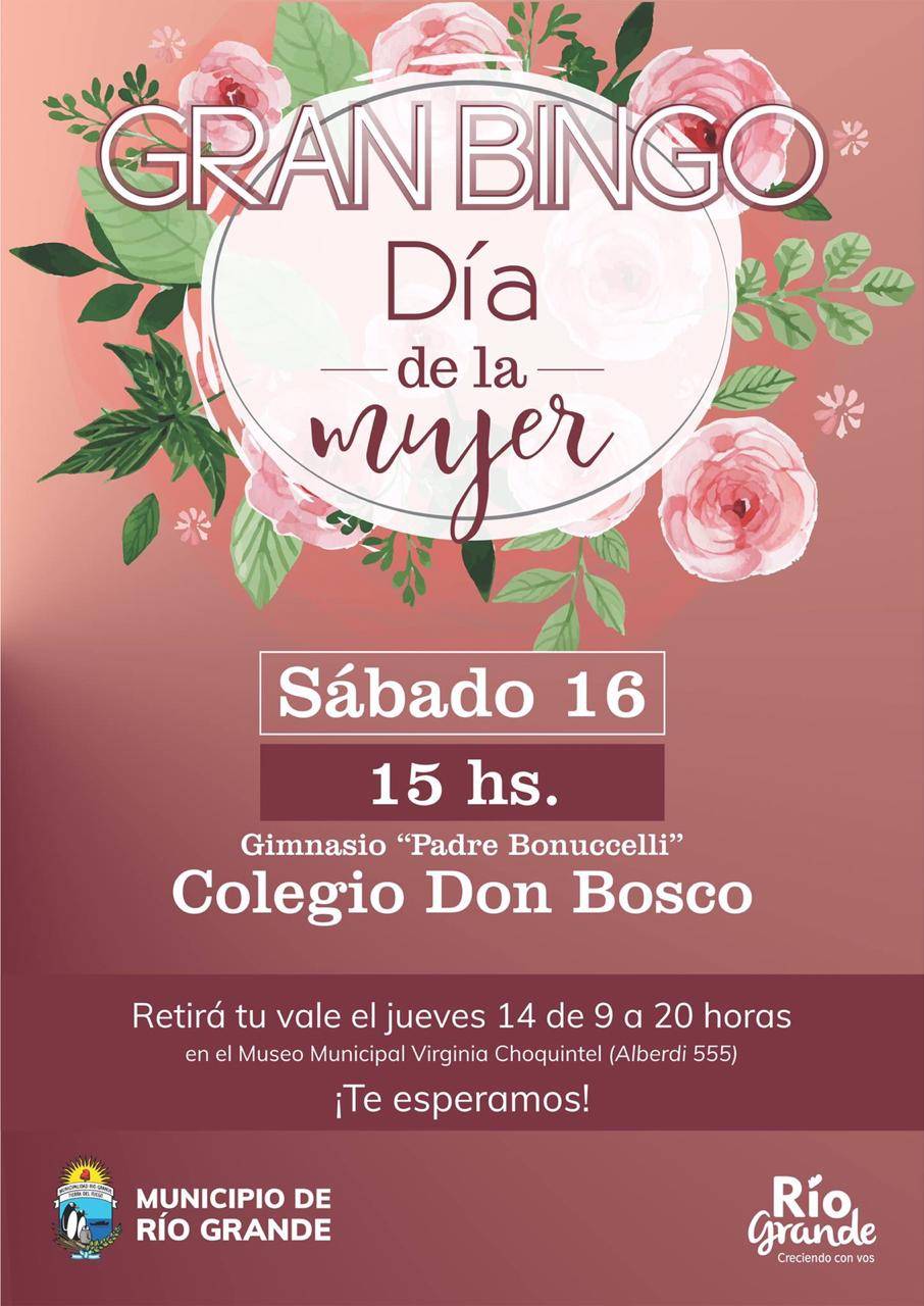 Este sábado el Municipio de Rio Grande realiza su tradicional Bingo por ... Este sábado el Municipio de Rio Grande realiza su tradicional Bingo por ...