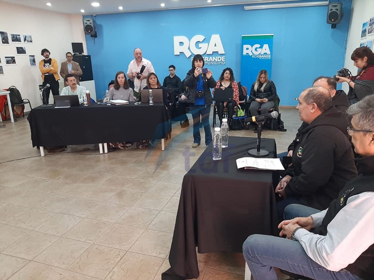 Desde El Centro De Veteranos Se Hicieron Presentes En La Comisión Del