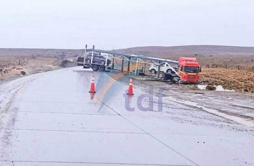 Triple choque en la ruta chilena involucró a camión batea que viajaba a ...