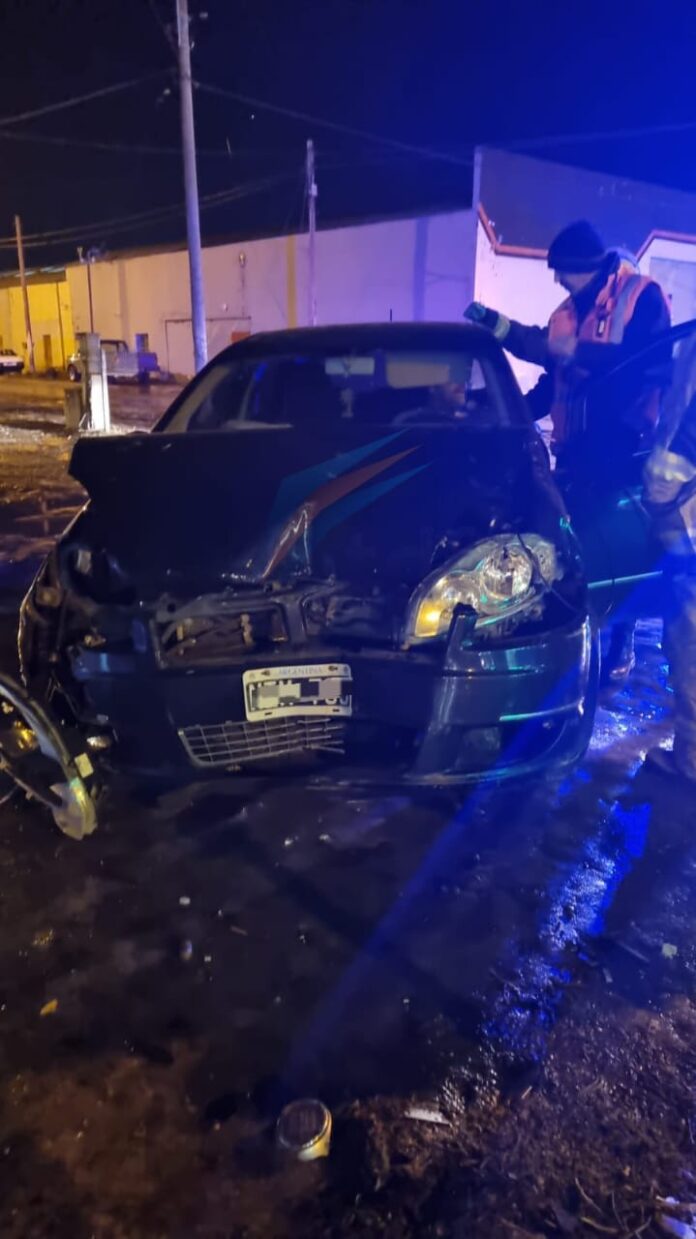 Conductor En Completo Estado De Ebriedad Chocó Su Rodado Contra Un